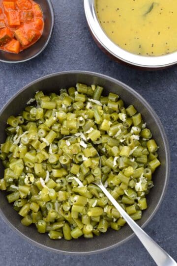 Beans Upkari (Simple & Easy Green Beans Sabzi)