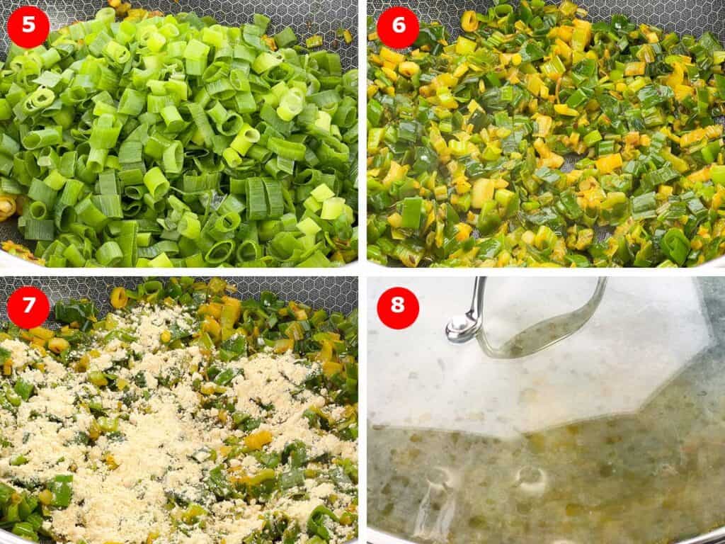 Spring Onion Sabzi (Kandyachya Patichi Bhaji)